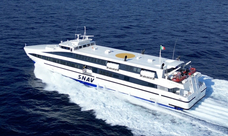 Kapal Jetfoil Naples