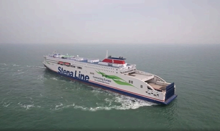 Stena Line takes delivery of its lengthened E-Flexer STENA ESTELLE ...