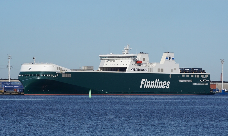 Finnlines connects Spain and Belgium twice per week with three Eco ...