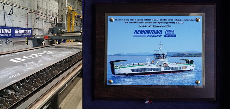 Construction of seven small vessels for CMAL at Remontowa Shipbuilding ...