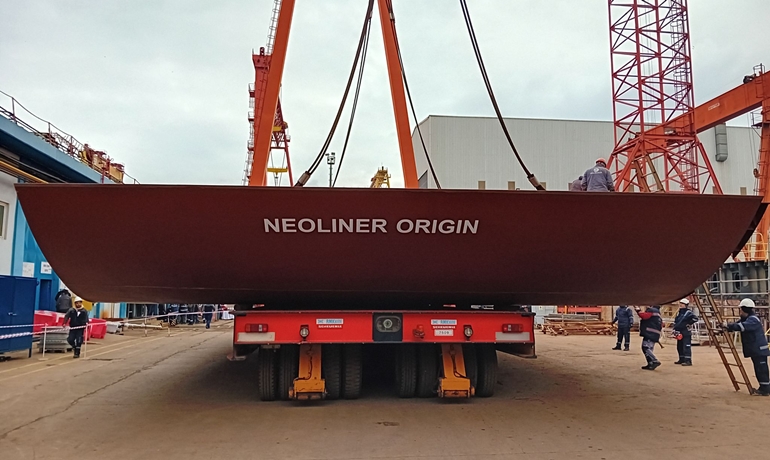 Keel laid for wind-powered ro-ro NEOLINER ORIGIN | Shippax
