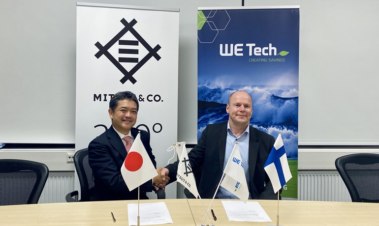 WE Tech Solutions join forces with Mitsui & Co. Ltd to accelerate the adoption of sustainable ...
