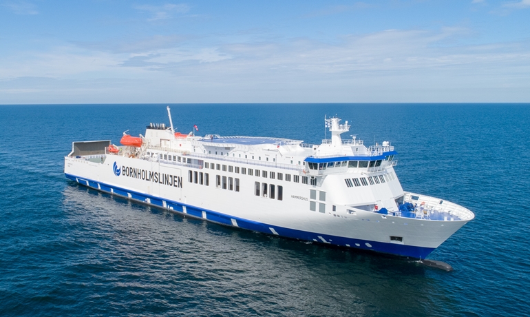 Bornholmslinjen’s HAMMERSHUS delivered | Shippax