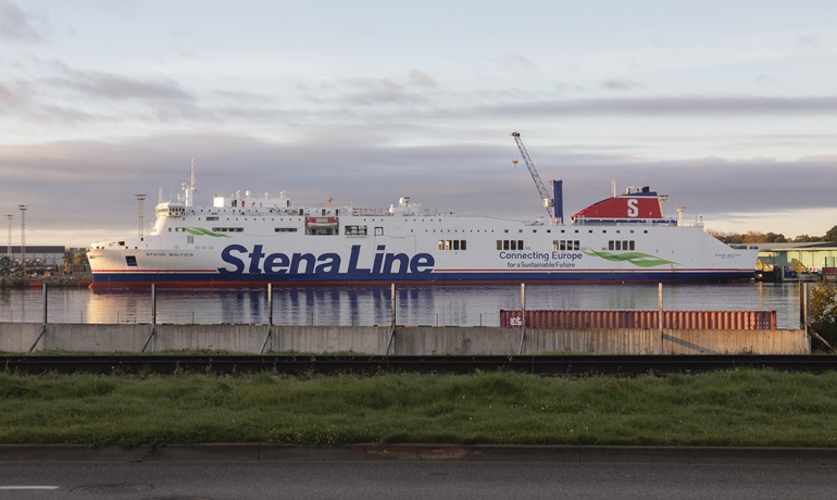 Stena Line gets access to shore power in Ventspils | Shippax