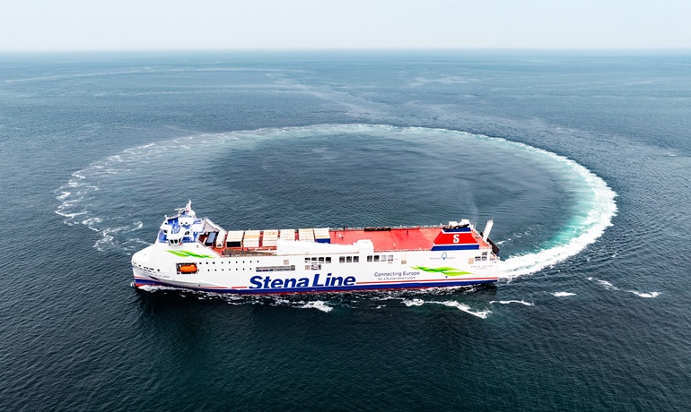 Stena Line’s methanol-ready hybrid RoRo vessel STENA CONNECTA completes ...