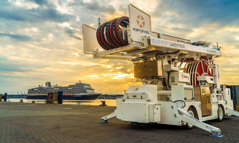 Port of Kiel now offers one of the biggest shore power supply systems ...