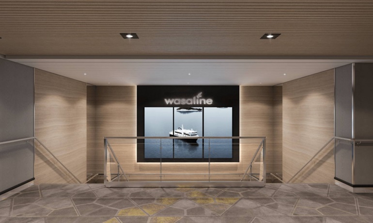 Interior of the new ferry is designed by Kudos Dsign | Shippax