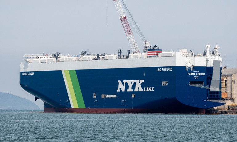 NYK Line takes delivery of PADMA LEADER | Shippax