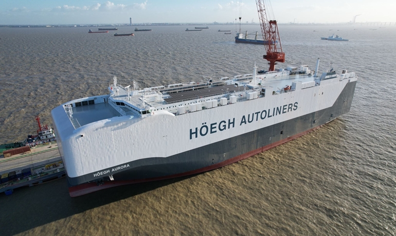 Höegh Autoliners takes delivery of its first of 12 Aurora Class vessels | Shippax