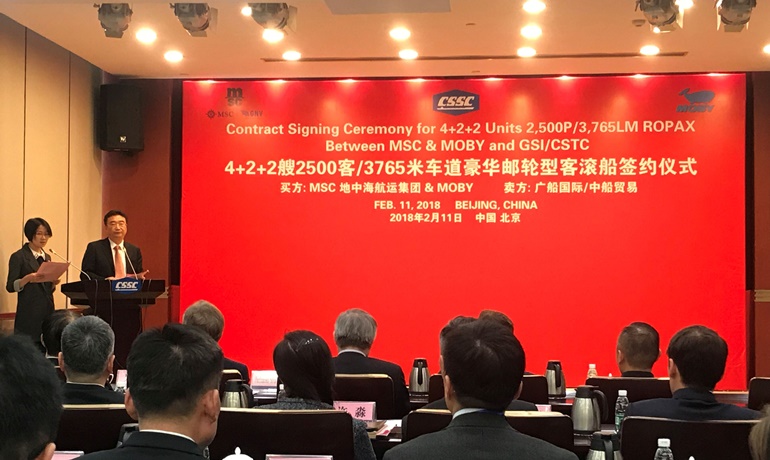 GSI lands four-ship order from GNV and Moby | Shippax