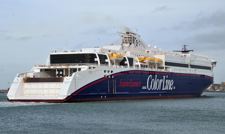 Color Line’s SUPERSPEED 1 to resume service in freight-only mode | Shippax