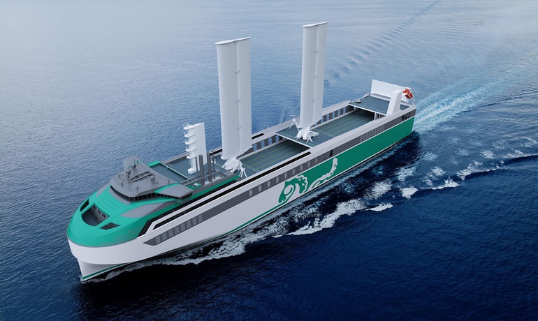 Wallenius Marine and Knud E. Hansen launch new concept for a ro-ro ...