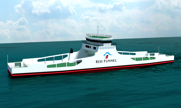 Red Funnel orders freight-only cross-Solent ferry at Cammell Laird ...