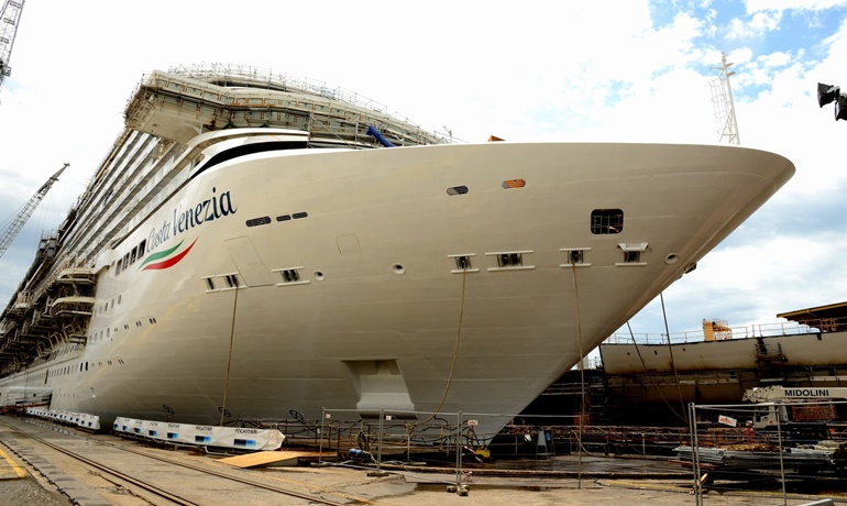 COSTA VENEZIA floated out at Fincantieri’s Monfalcone shipyard, COSTA ...
