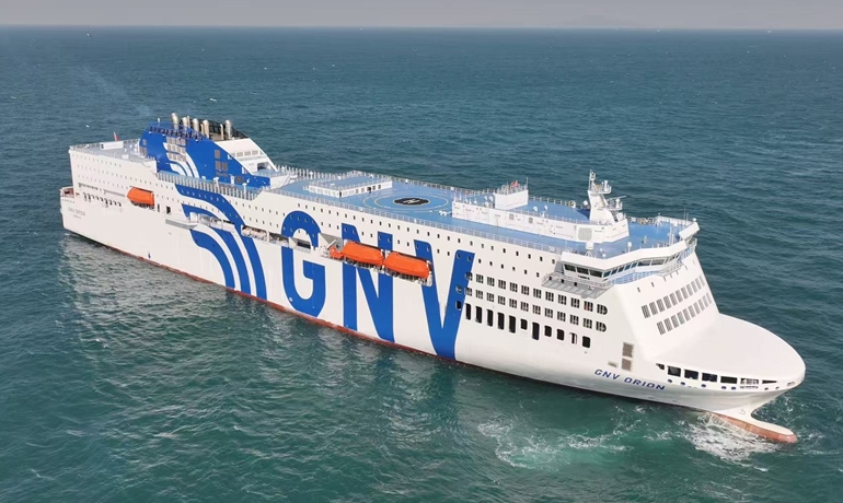 GNV ORION delivered to GNV | Shippax