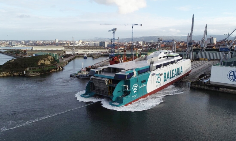 Baleària launches LNG-powered high-speed catamaran MARGARITA SALAS ...