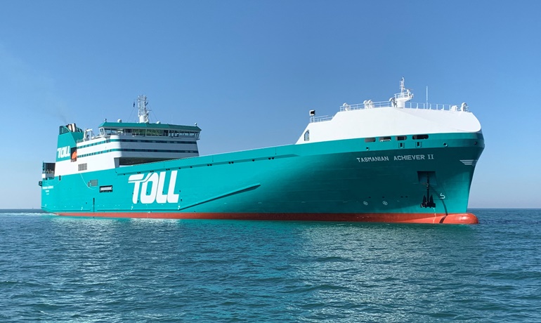 First of Toll newbuildings reaches Tasmania | Shippax