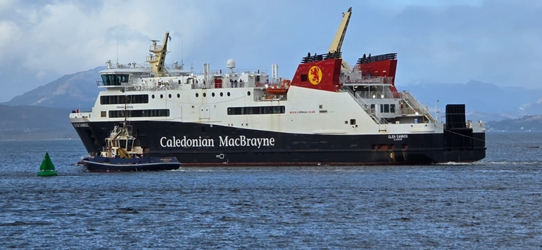 GLEN SANNOX out on sea trials | Shippax