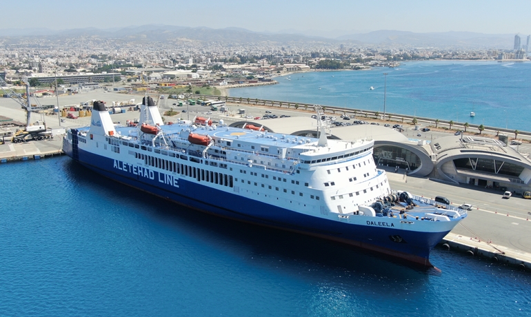 First ferry from Cyprus to Greece after 21 years sails from DP World ...