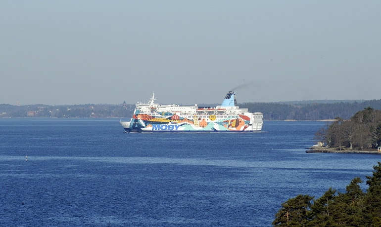 Moby Lines PRINCESS ANASTASIA about to return to service in the ...