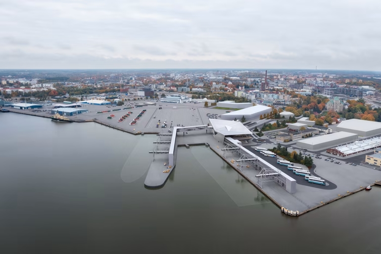 City Council approved the amended town plan for Ferry Terminal Turku ...