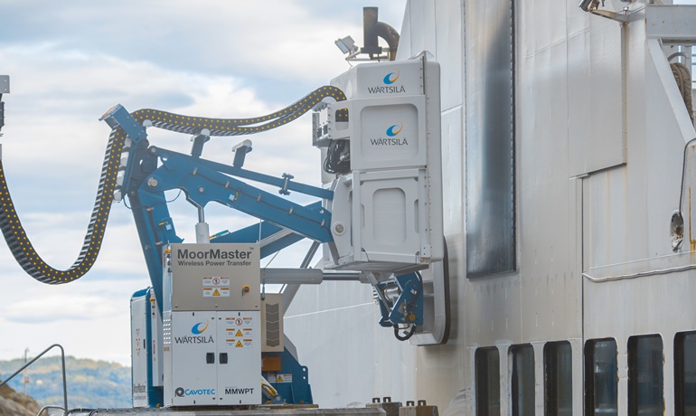 World’s first wireless charging for ferries successfully tested | Shippax