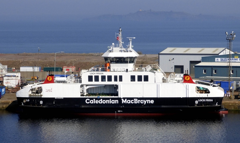 CalMac takes delivery of its latest fleet addition – the double-ender ...
