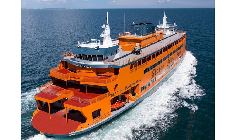 First of three new Ollis-class Staten Island passenger ferries – SSG ...