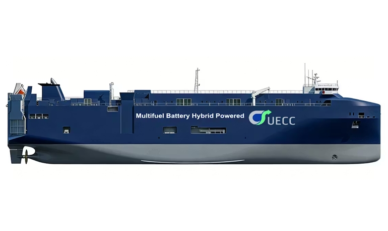UECC expands fleet with order for two 3,000 CEU multi-fuel battery ...