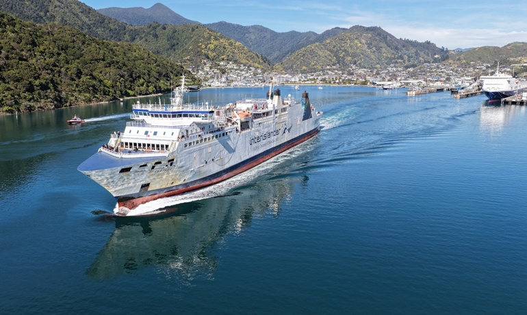 KiwiRail sells 26-year-old ferry for scrapping as newbuild contract ...