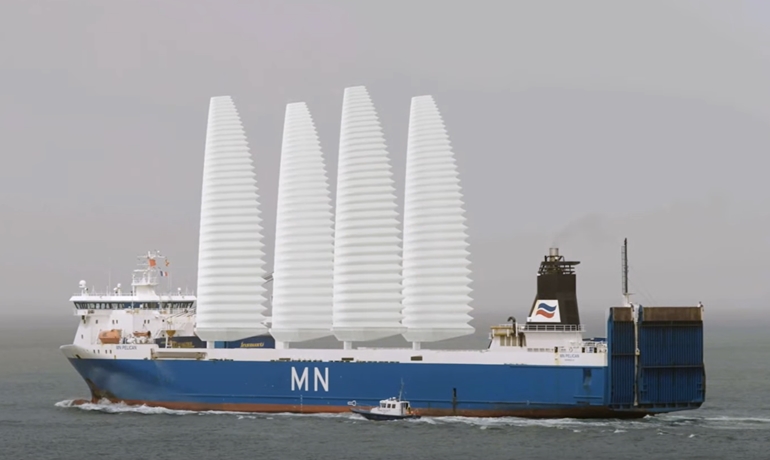 Brittany Ferries announces the use of the Wisamo inflatable sail ...