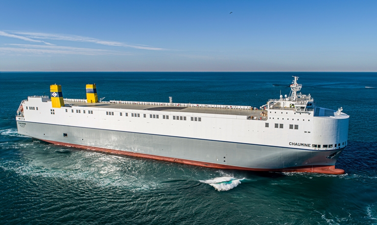HD Hyundai Mipo delivers CHAUMINE to CLdN | Shippax