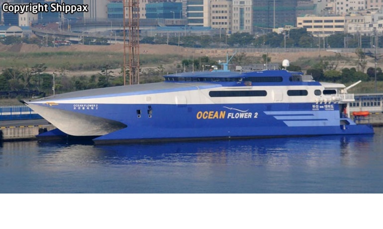 Former Stena high-speed ferry on Korea-Japan route | Shippax