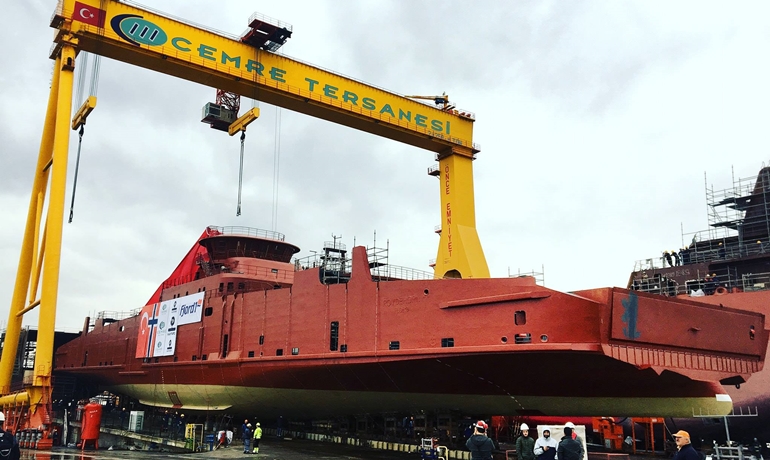 Cemre Shipyard launches ROVDEHORN | Shippax