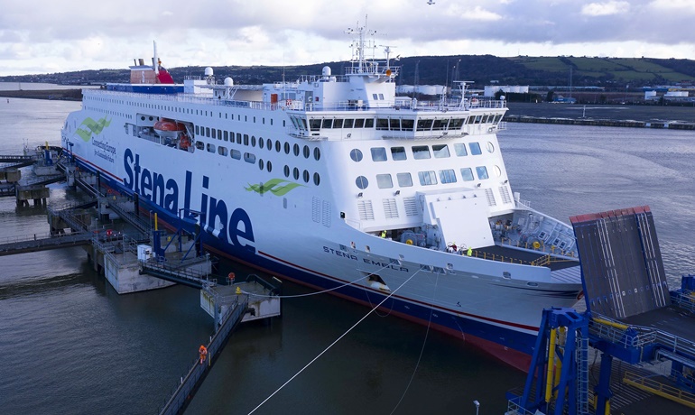 STENA EMBLA arrives in UK waters | Shippax