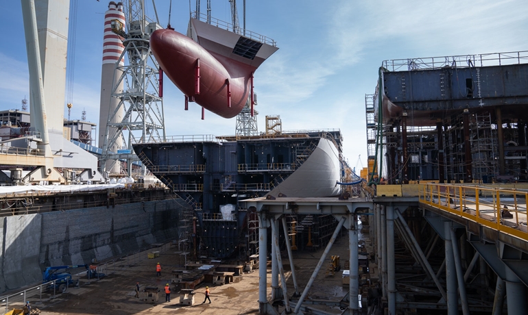 Coin ceremony for EXPLORA I at Fincantieri’s shipyard in Monfalcone ...