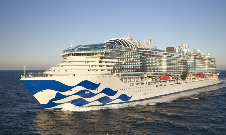 Princess Cruises takes delivery of SUN PRINCESS from Fincantieri | Shippax