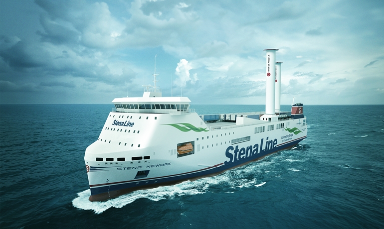 Stena Line to equip NewMax ship with Norsepower Rotor Sails | Shippax