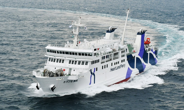The month of May sees the introduction of two new Japanese ferries ...