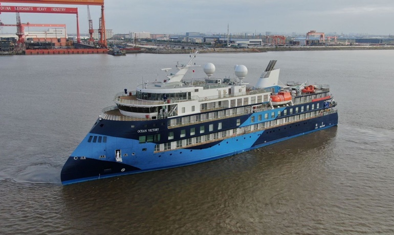 SunStone Ships takes delivery of OCEAN VICTORY, the third INFINITY ...