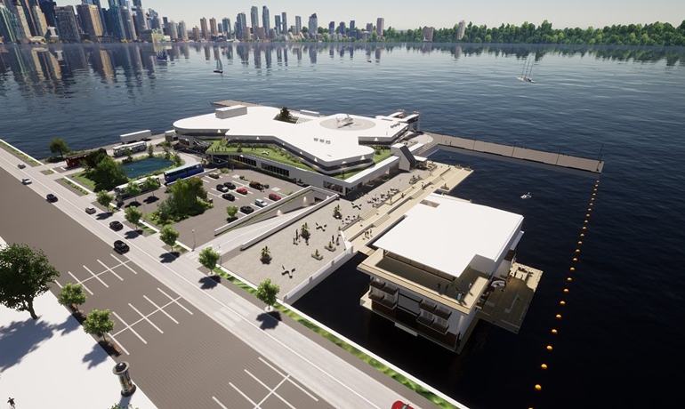 MEYER Floating Solutions unveils floating cruise terminal concept | Shippax