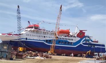 Indonesian ferry KMP DRAJAT PACIRAN launched | Shippax