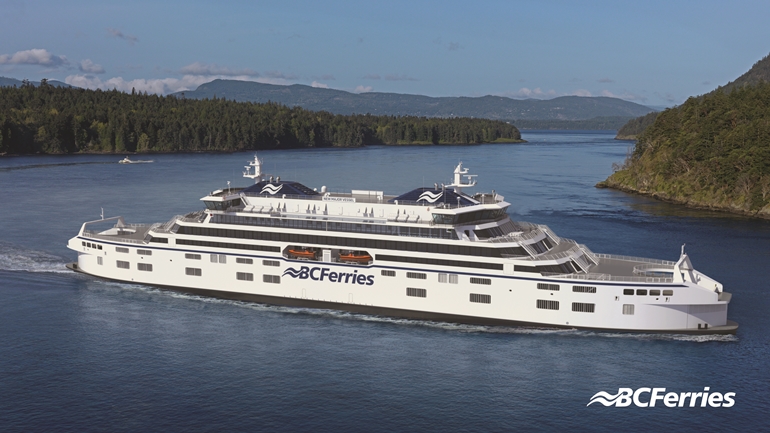 First look at BC Ferries new Major Vessel concepts | Shippax